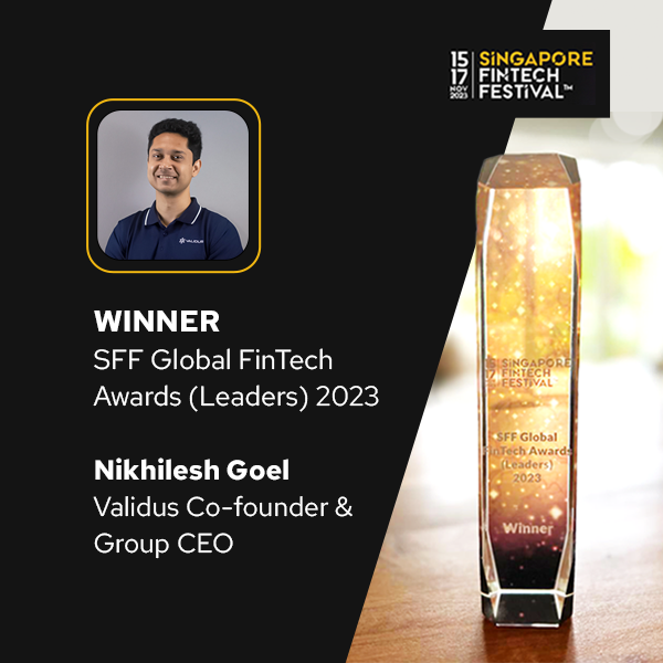 Validus Co-founder and Group CEO Nikhilesh Goel receives Leaders Award ...